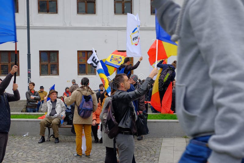 March for Union of Moldova with Romania Editorial Stock Photo - Image ...