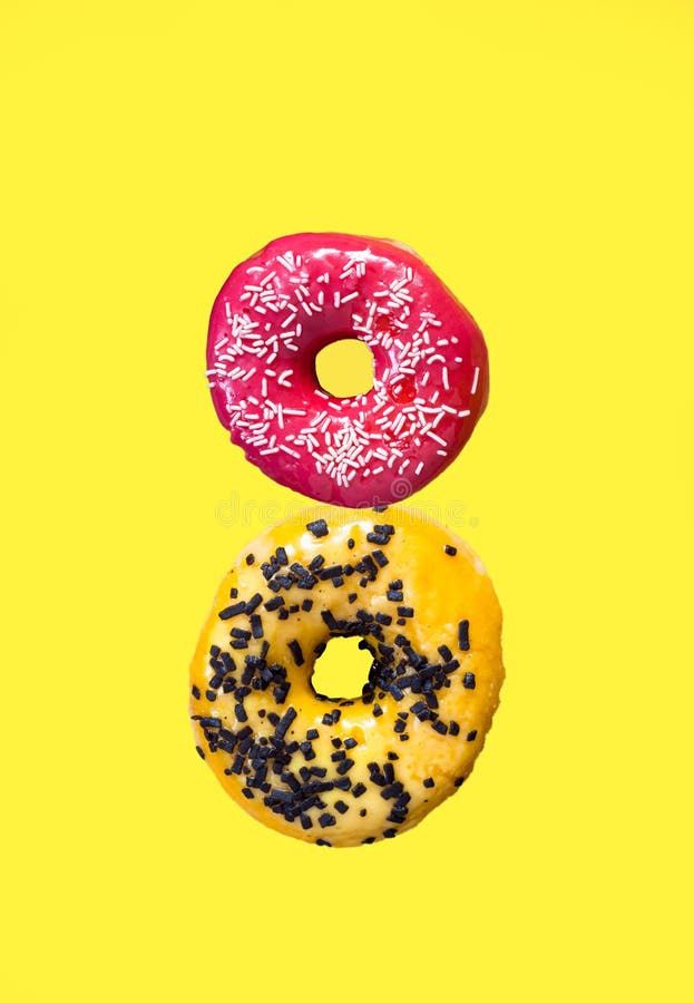 8 March Women S Day. Donuts Displayed at Number 8. Donut Pattern As a ...