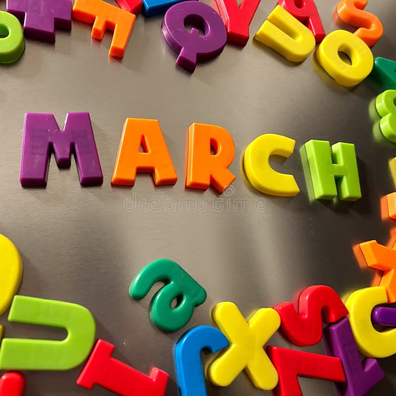 March Symbols Kindergarten Students Stock Photos - Free & Royalty-Free ...