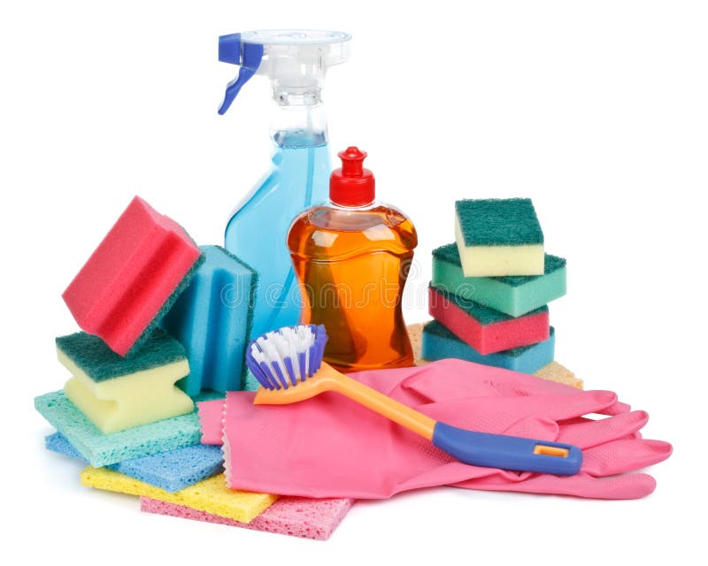 Produits Chimiques Ménagers Photo stock - Image du liquide, ménage: 8625462