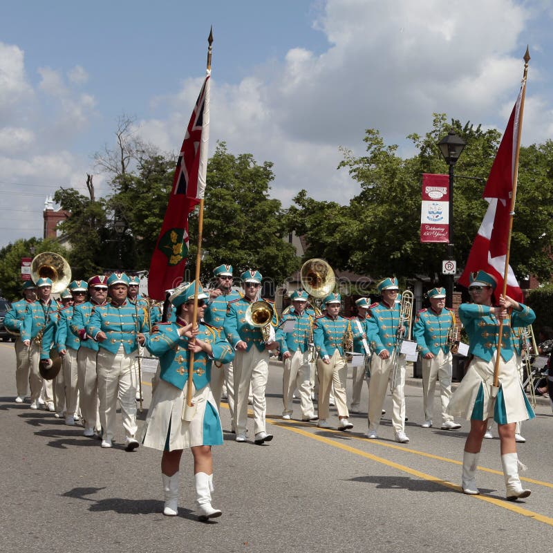 Marching Band editorial stock photo. Image of playing - 14672838