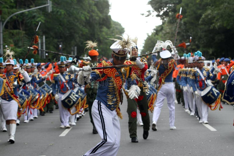 Marching band editorial image. Image of force, academy - 53657040