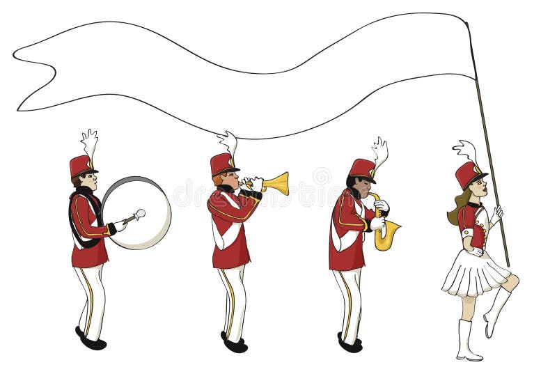 Majorette Stock Illustrations – 92 Majorette Stock Illustrations ...