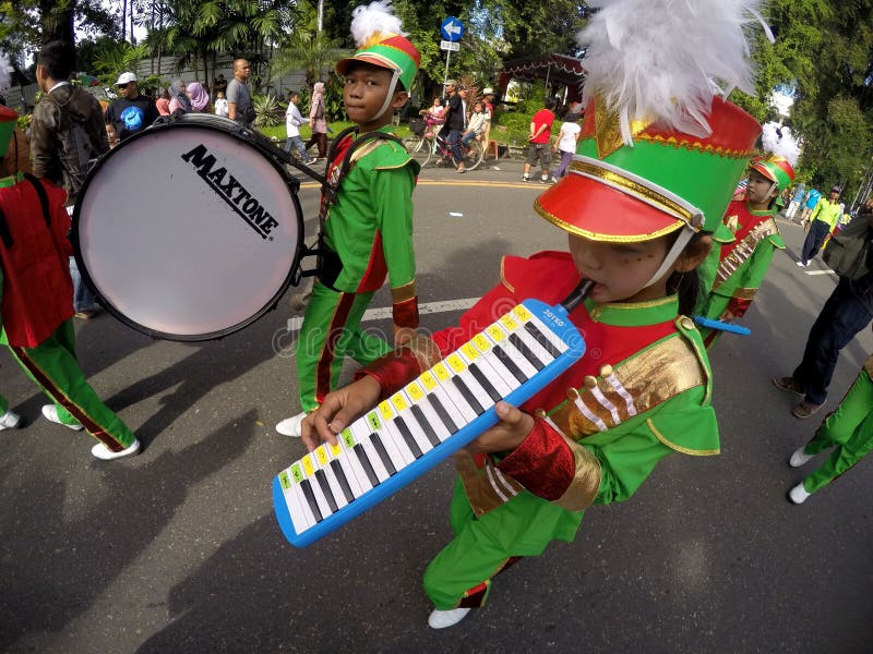 Marching band editorial stock photo. Image of java, indonesia - 53637333