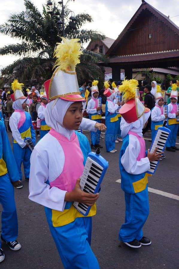 Marching band editorial photography. Image of indonesia - 40157897