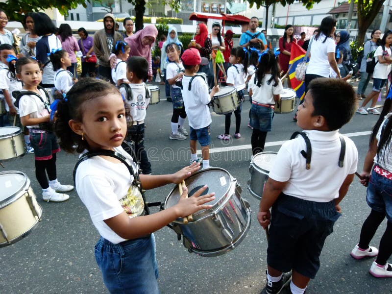 Marching band editorial image. Image of solo, city, java - 69275605