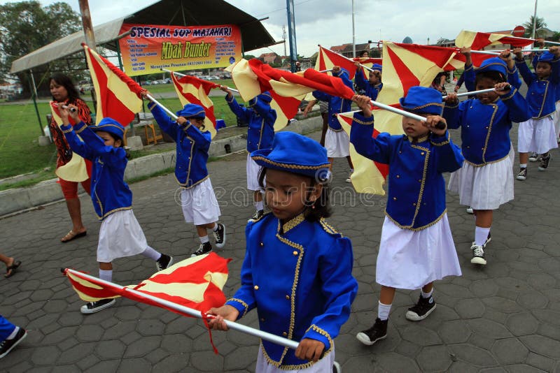 Marching band editorial image. Image of city, band, java - 47464175