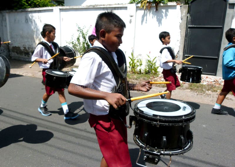 Marching band editorial stock photo. Image of banyuwangi - 70735663