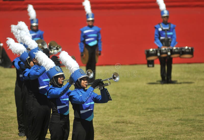 Marching Band editorial photography. Image of surakarta - 44485222
