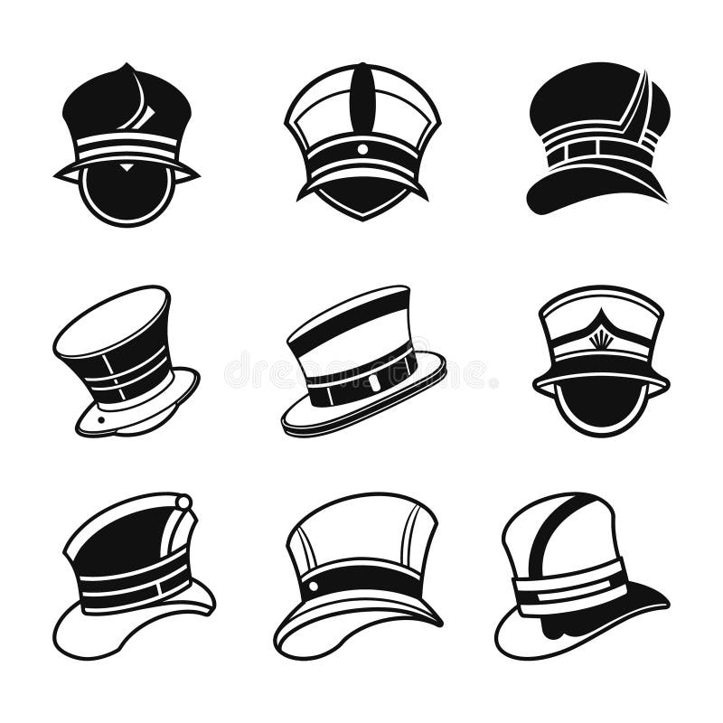 Marching Band Hat Bundle, Hat Band Silhouette, Marching Band Vector ...
