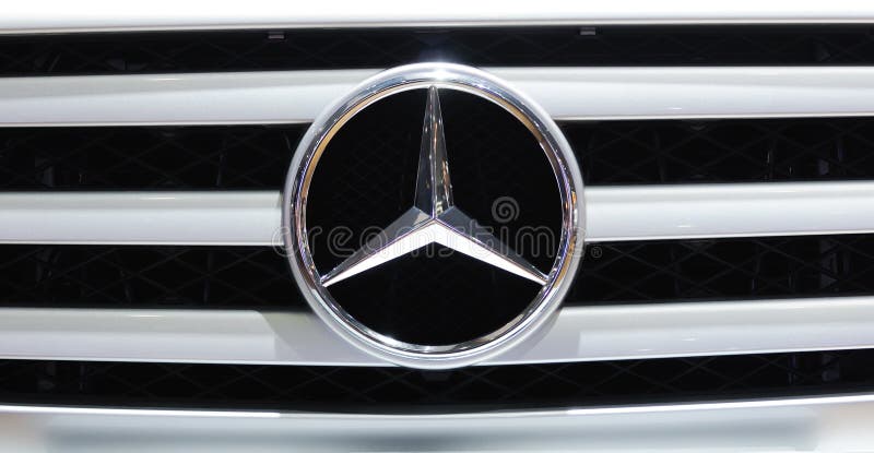 Marchio Del Benz Di Mercedes Immagine Editoriale - Immagine di sfondo ...