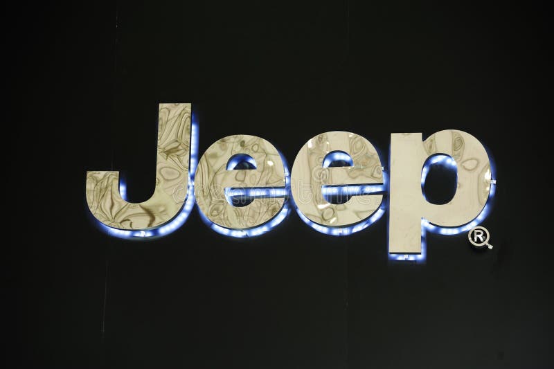 Marchio Dell'automobile Della Jeep Fotografia Editoriale - Immagine di ...