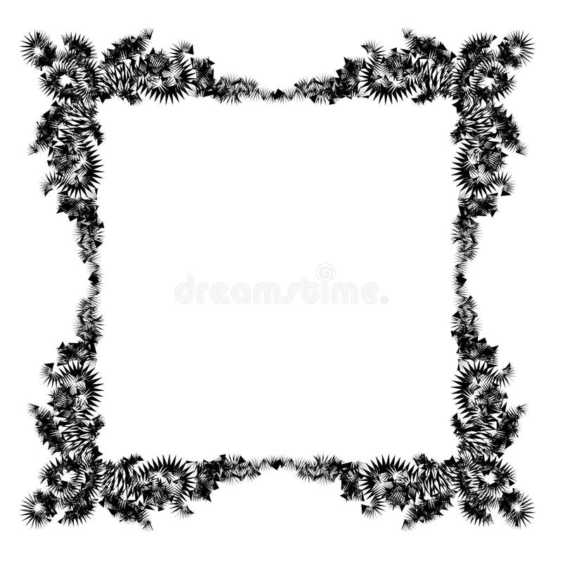 Marco abstracto ilustración del vector. Ilustración de acero - 10732903