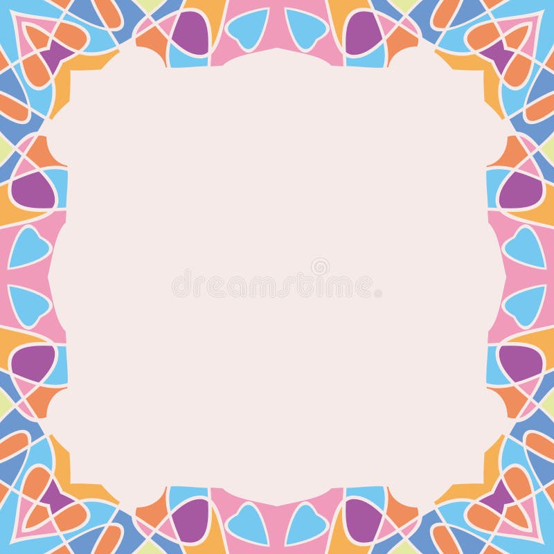 Marco abstracto ilustración del vector. Ilustración de contexto - 8803769