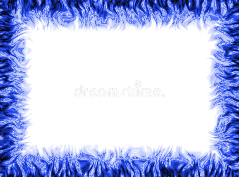 Marco azul stock de ilustración. Ilustración de papel - 2530782