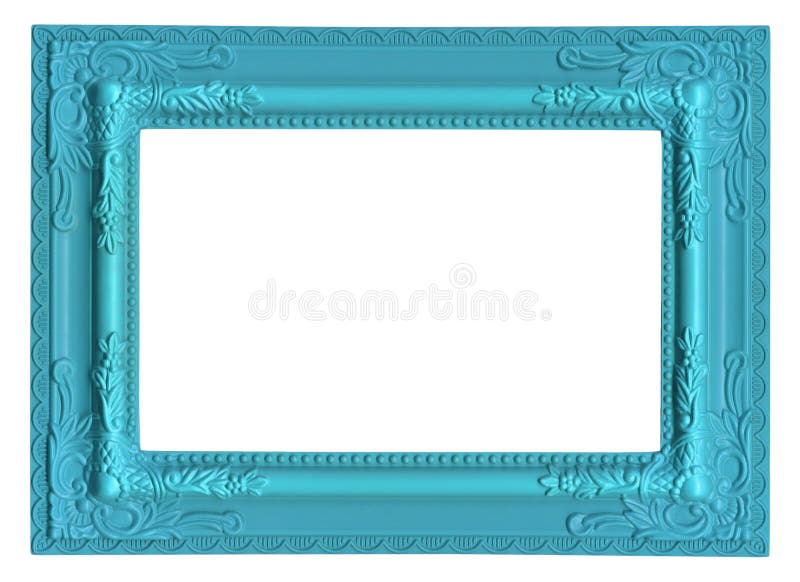 Marco azul imagen de archivo. Imagen de interior, espacio - 28447187