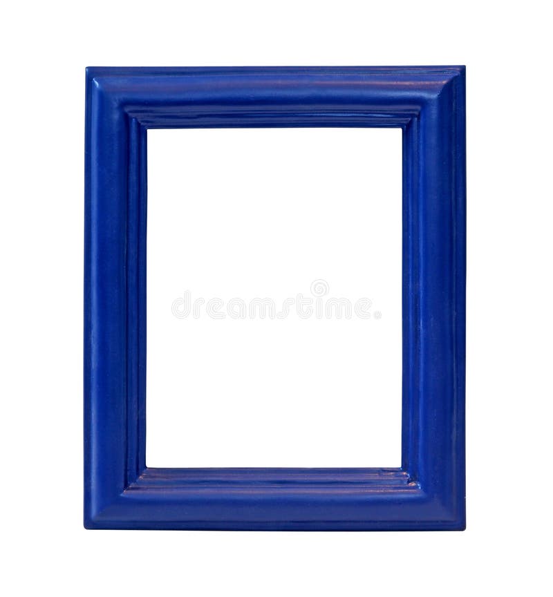 Marco azul foto de archivo. Imagen de retro, azul, madera - 97612448