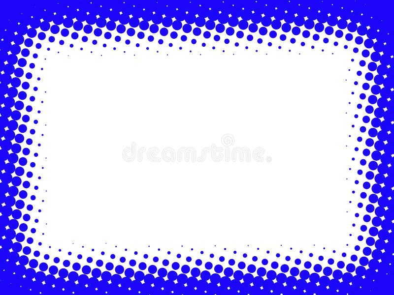 Marco azul abstracto stock de ilustración. Ilustración de modelo - 4031195