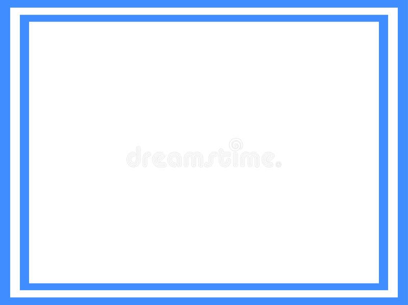 Marco Azul Stylish Frame PNG Transparent Images Free Download | Vector