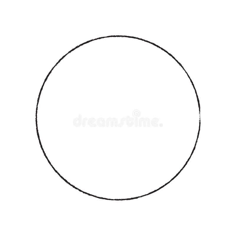 Marco de cÃ­rculo delgado ilustración del vector. Ilustración de ...
