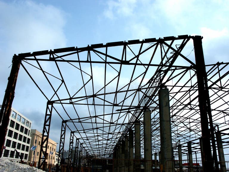 Marco de la construcción foto de archivo. Imagen de negro - 274644