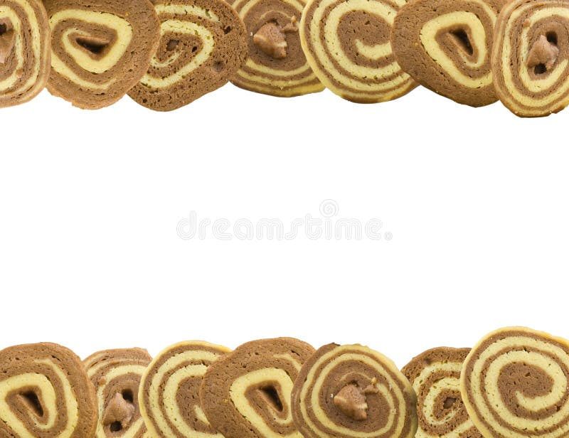 Marco de la galleta imagen de archivo. Imagen de contexto - 21910387