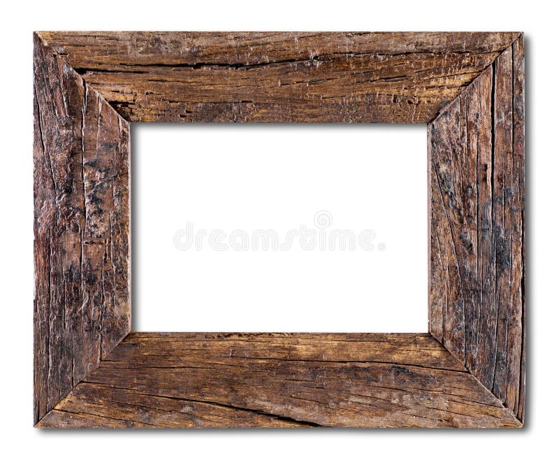 Marco de madera rústico imagen de archivo. Imagen de hecho - 50265495