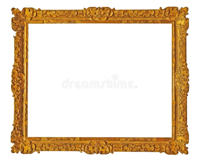 Marco de oro imagen de archivo. Imagen de decorativo - 13641263