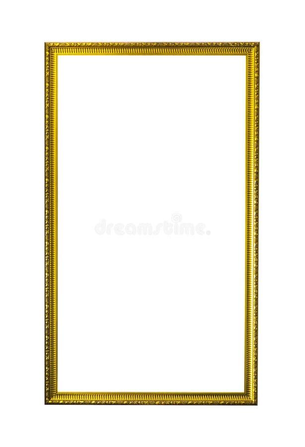 Marco dorado imagen de archivo. Imagen de elegancia, espacio - 44241167