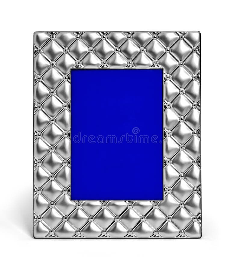 Marco De Plata En Blanco De La Foto Foto de archivo - Imagen de arte ...