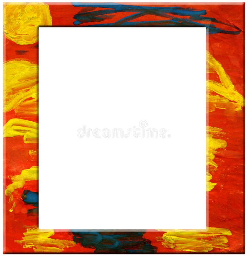 Marco del arte abstracto stock de ilustración. Ilustración de pista ...