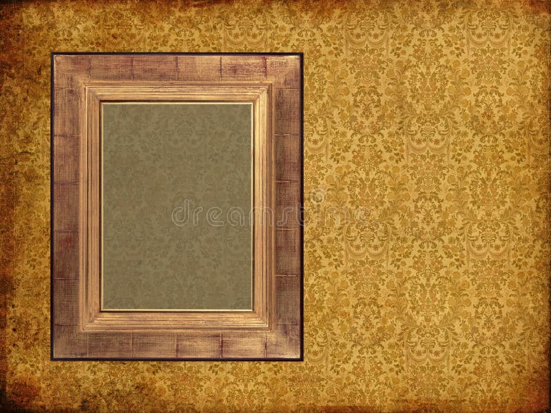 Marco Del Arte En El Papel Del Modelo Imagen de archivo - Imagen de ...