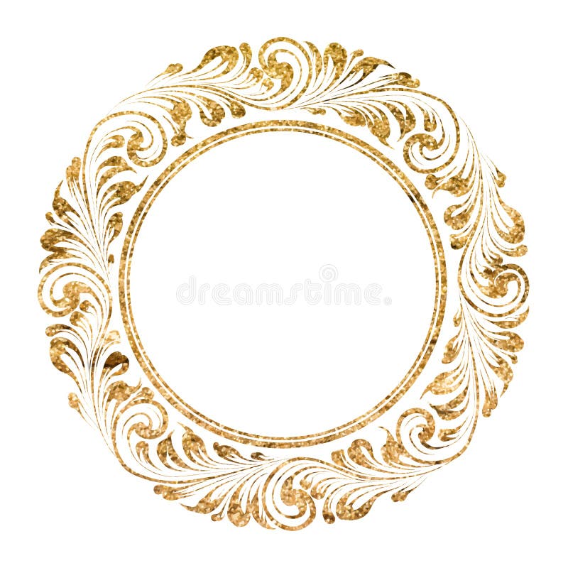 Marco del círculo ilustración del vector. Ilustración de etiqueta ...