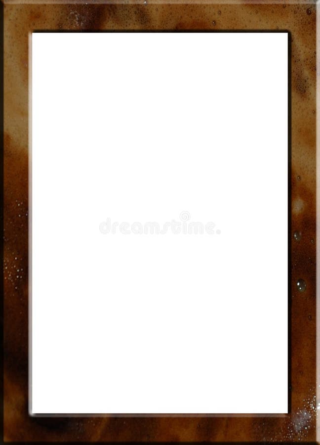 Marco del café imagen de archivo. Imagen de cuadro, textura - 13306989