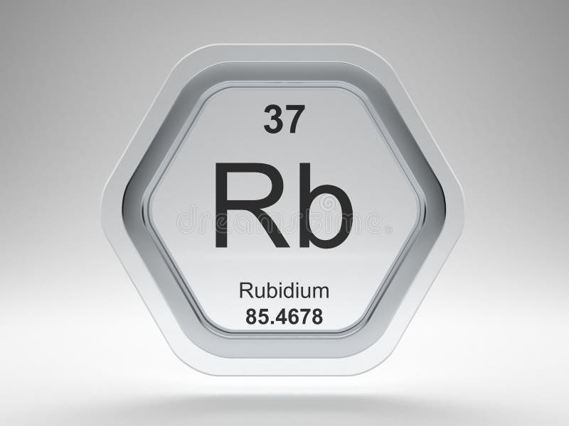 Rubidio stock de ilustración. Ilustración de rubidio - 10356853