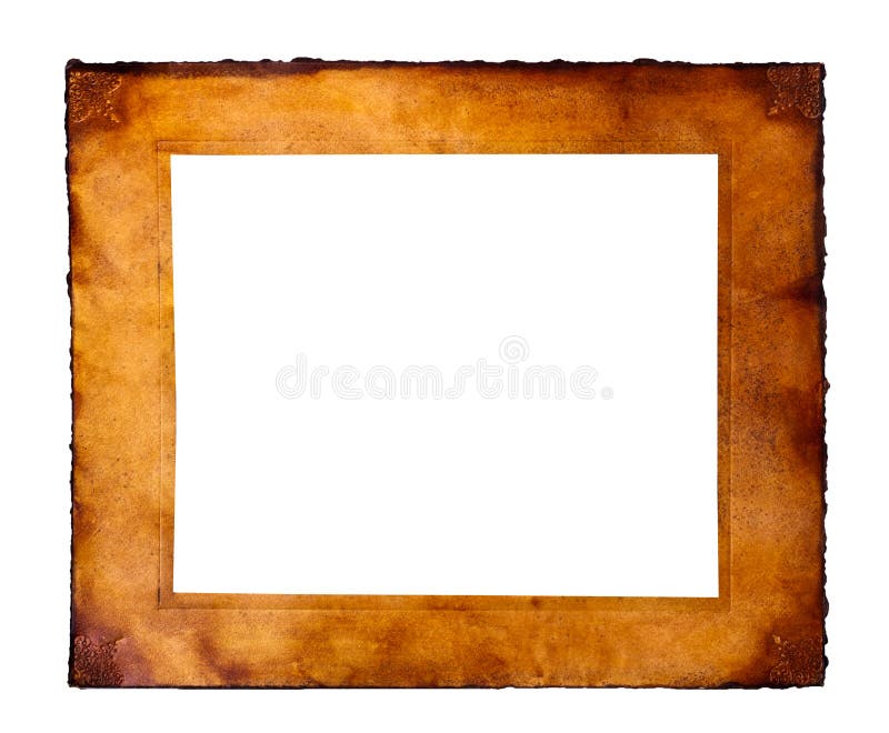 Marco del pergamino imagen de archivo. Imagen de corte - 27159989