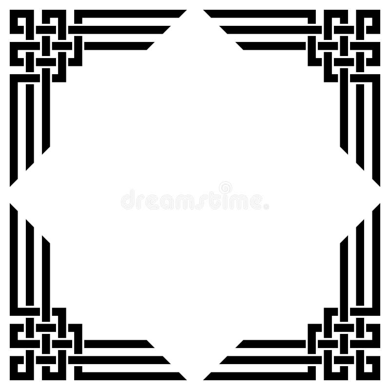 Marco del vector ilustración del vector. Ilustración de vector - 100665459