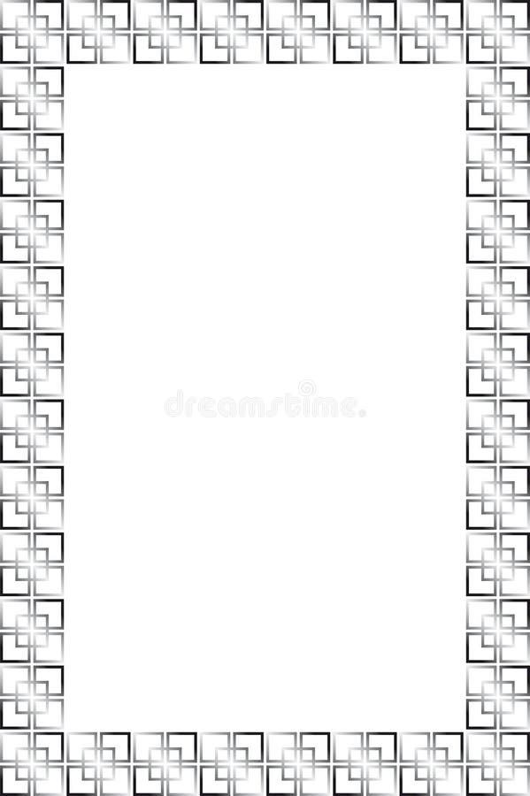 Marco rectangular simple ilustración del vector. Ilustración de ...
