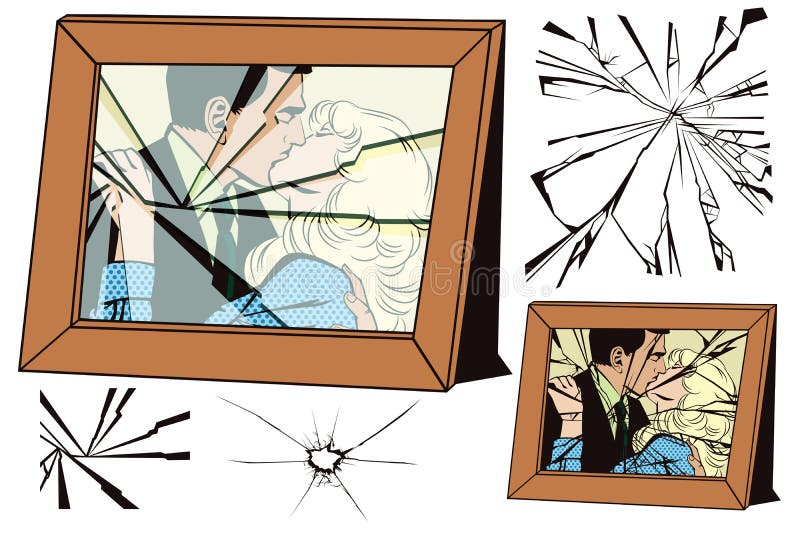 Quebrados Ilustraciones Stock, Vectores, Y Clipart – (1,264 ...