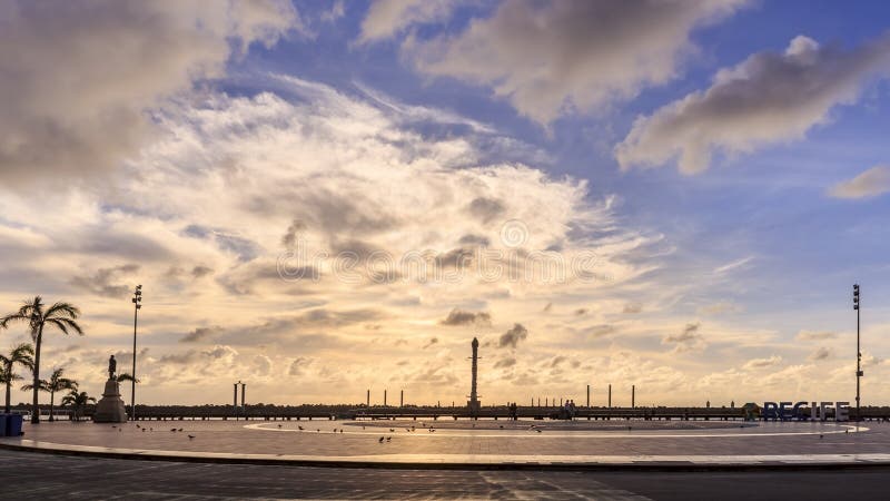 Marco Zero stock photo. Image of architecture, city, carnival - 81475384