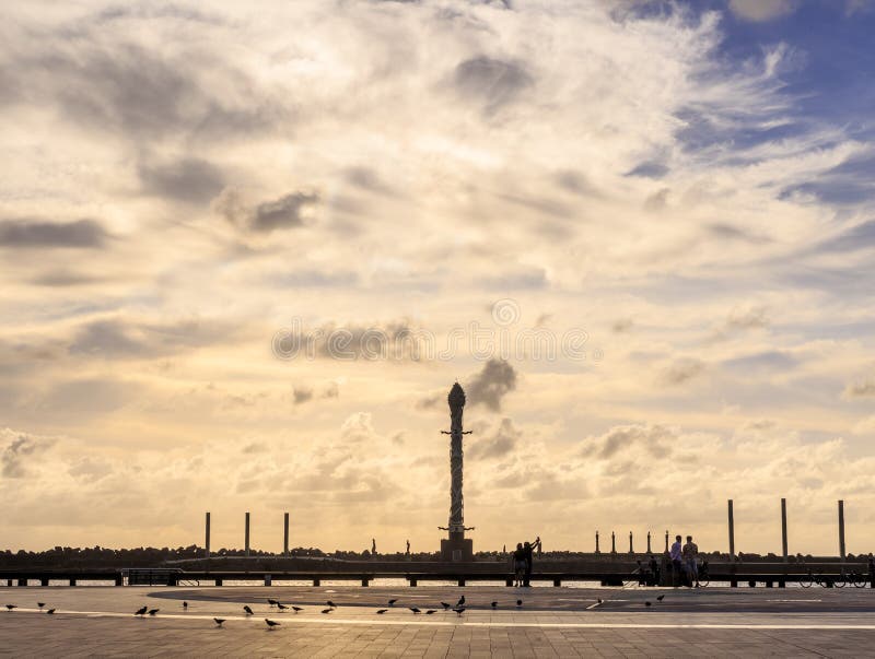 Marco Zero Square stock foto. Image of tropisch, samba - 81737682