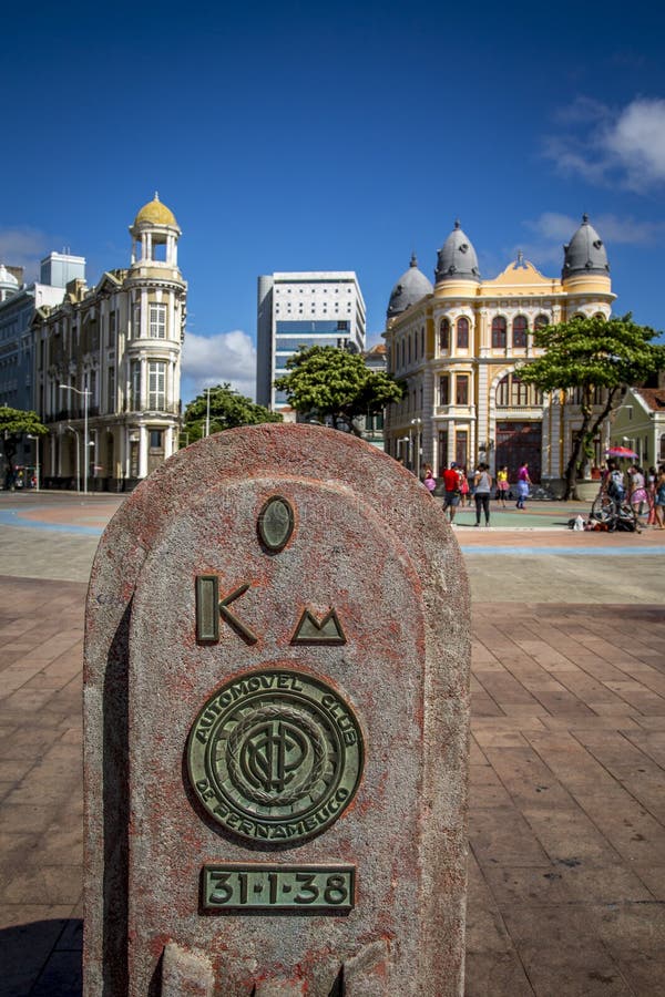 Marco Zero editorial stock photo. Image of samba, recife - 39449698