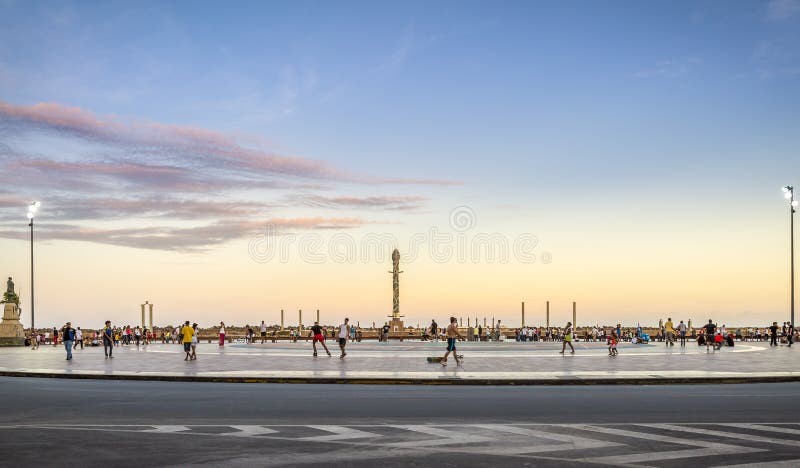 Marco Zero editorial photography. Image of recife, south - 40702092