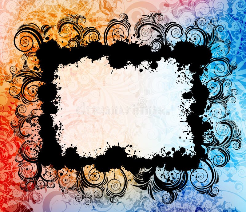 Marcos creativos ilustración del vector. Ilustración de contexto - 15834220