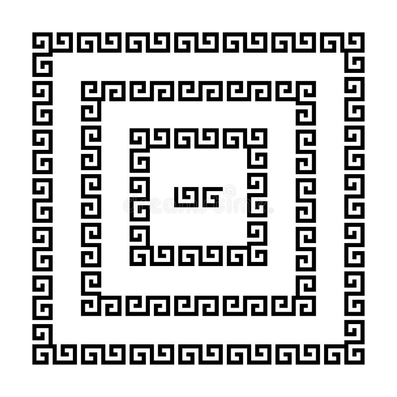 Marcos Griegos Del Meandro, Stock de ilustración - Ilustración de ...