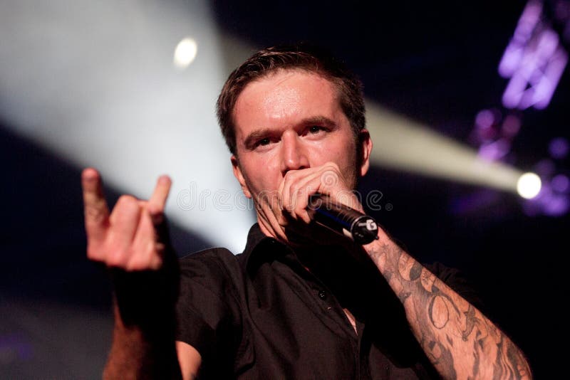 Marcus Bischoff - Heaven Shall Burn Editorial Image - Image of concert ...
