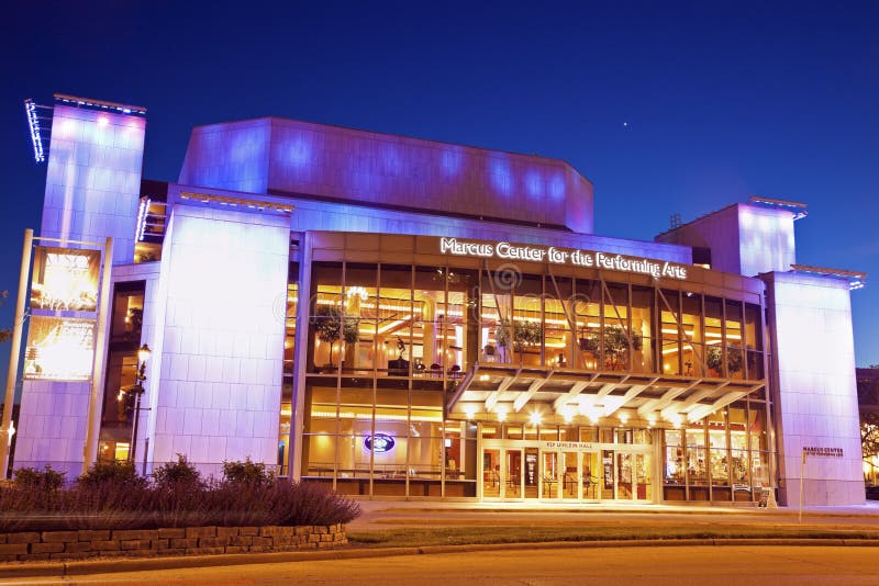 Marcus Center editorial stock image. Image of travel - 24964999