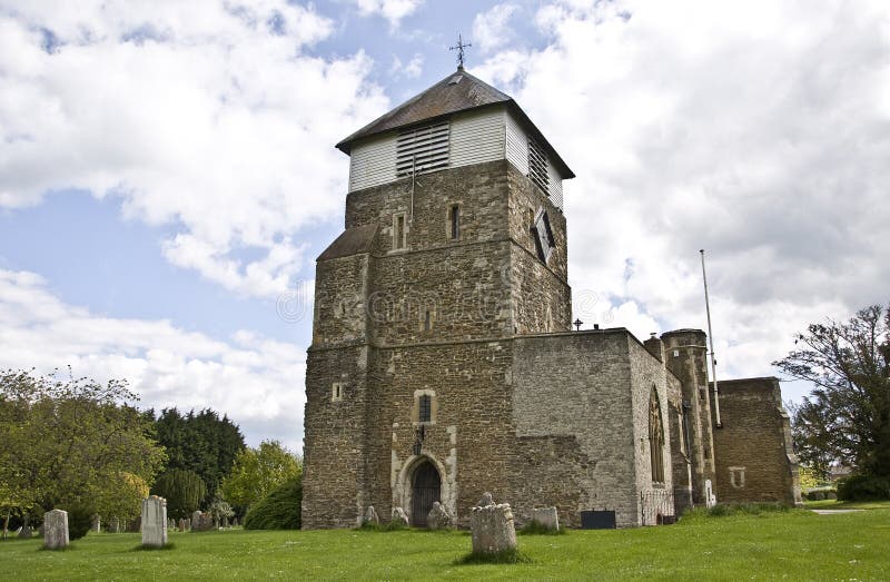 Marden Church stock photo. Image of building, gravestones - 24761228