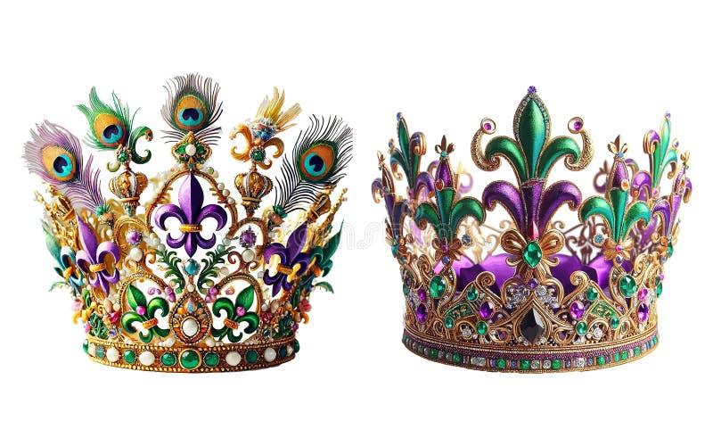 Mardi Gras Carnival Crown Vector Stock Vector - Illustration of ...