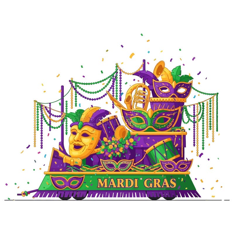 Parade Float Vector Stock Illustrations – 335 Parade Float Vector Stock ...